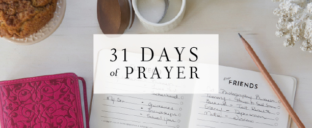31 Days of Prayer • Val Marie Paper