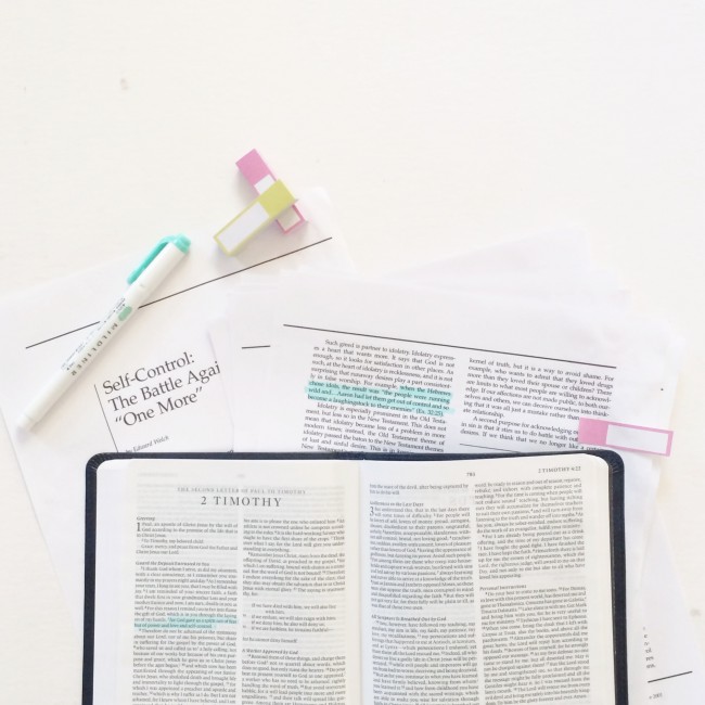 The Battle for Self-Control • Val Marie Paper