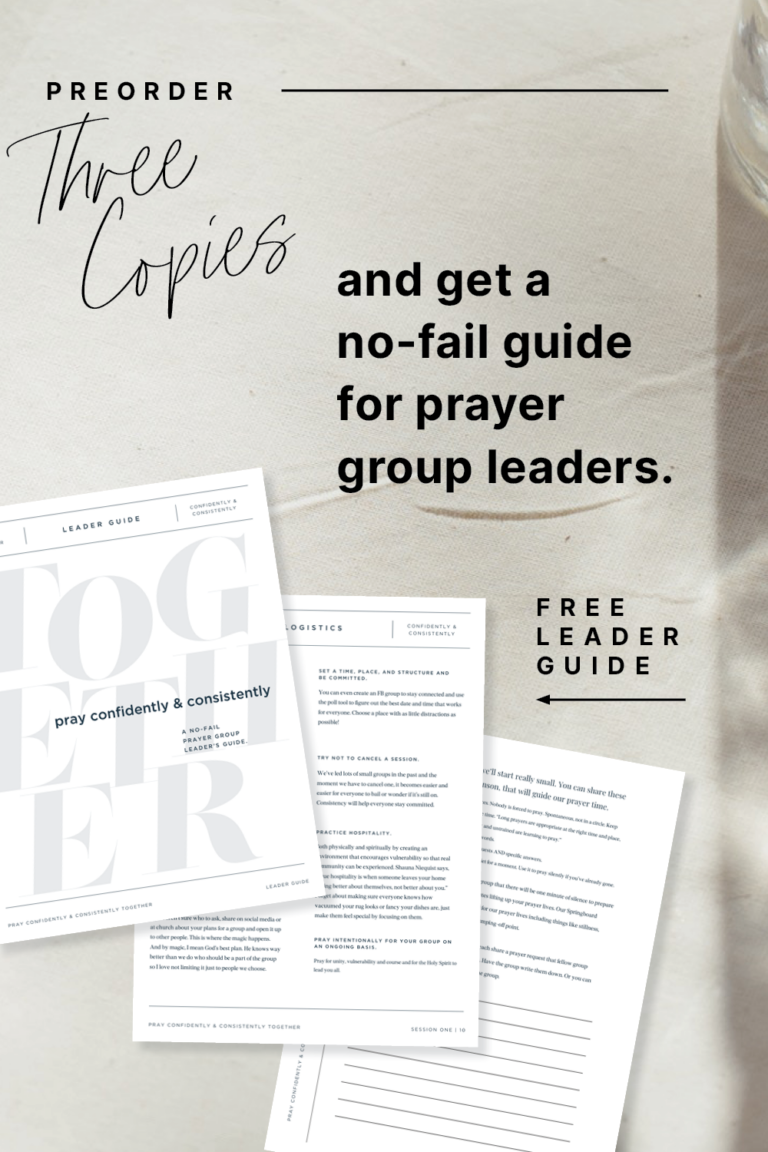 The Benefits of Being in a Prayer Group • Val Marie Paper