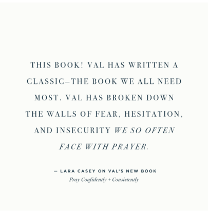 What holds back a thriving prayer life? • Val Marie Paper