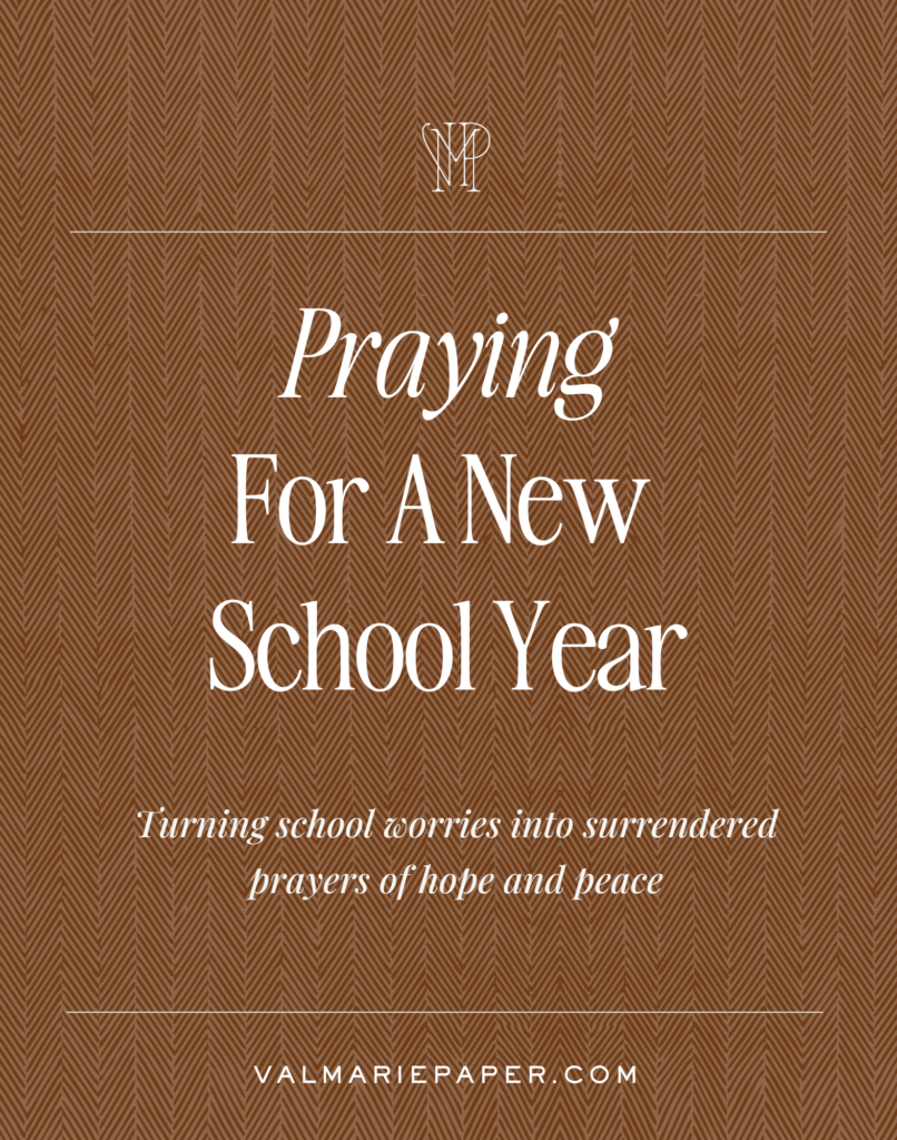 School Prayers • Val Marie Paper